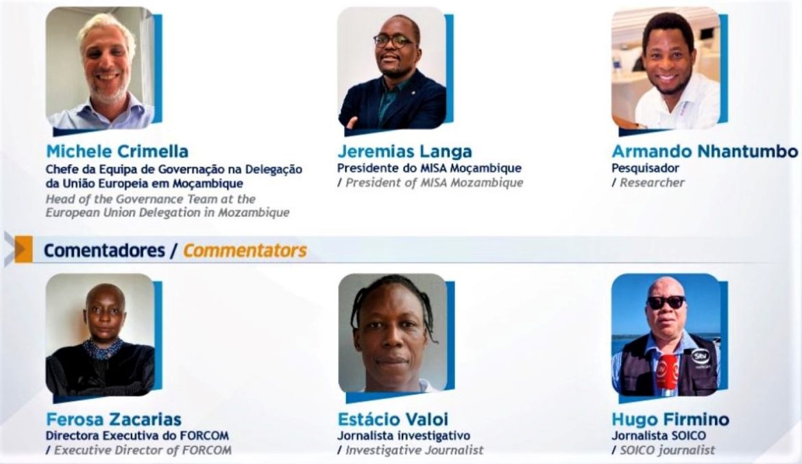 Webinar sobre Liberdade de Imprensa em Moçambique - Jornal Notícias
